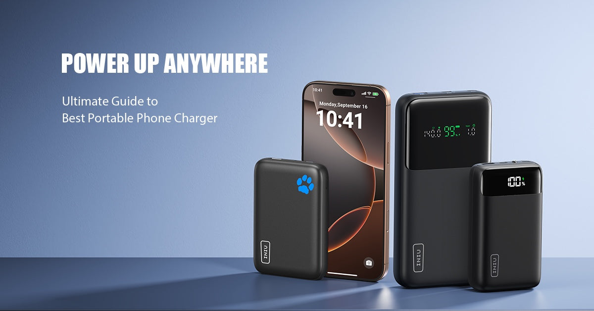 INIU | Best Portable Phone Chargers | Fast, Slim Power Banks