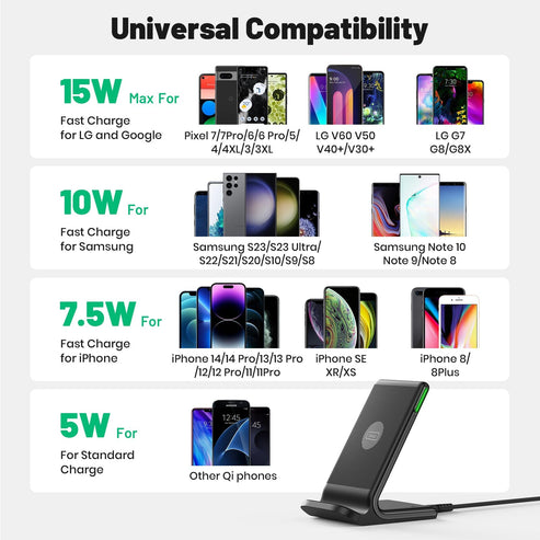 INIU | I211 Qi-Certified Wireless Charger 15W