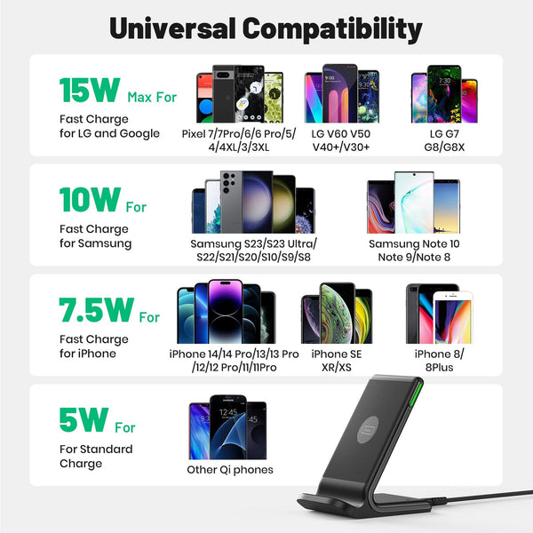 INIU | I211 Qi-Certified Wireless Charger 15W